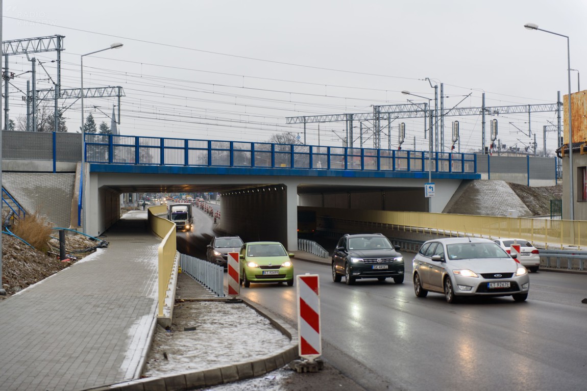 Tarnów: przejazd pod wiaduktem na ul. Krakowskiej został otwarty