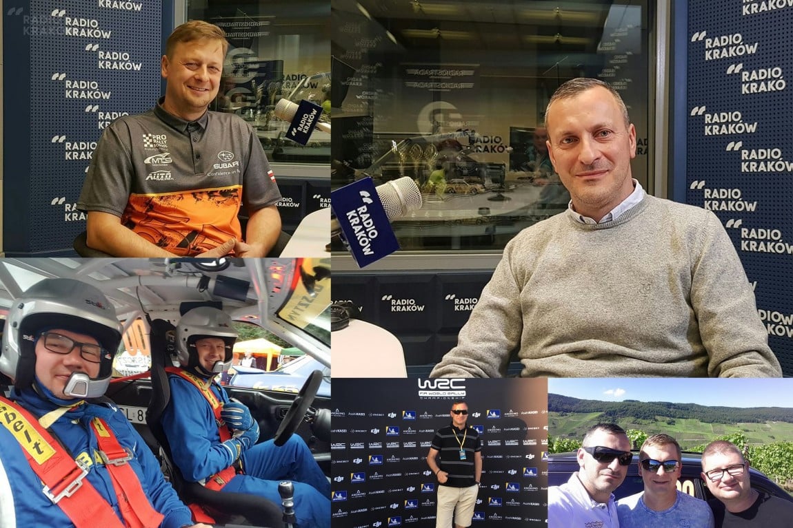 Marek Kluszczyński, Krzysztof Marschal i Nikos Walotys w Radiostradzie Nocą