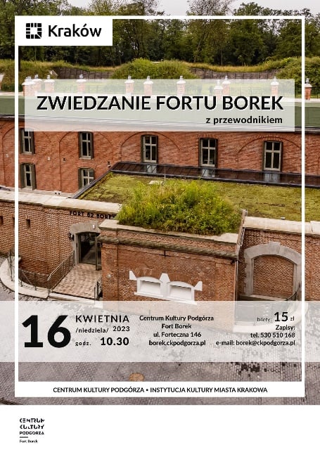 Zwiedzanie Fortu Borek z przewodnikiem