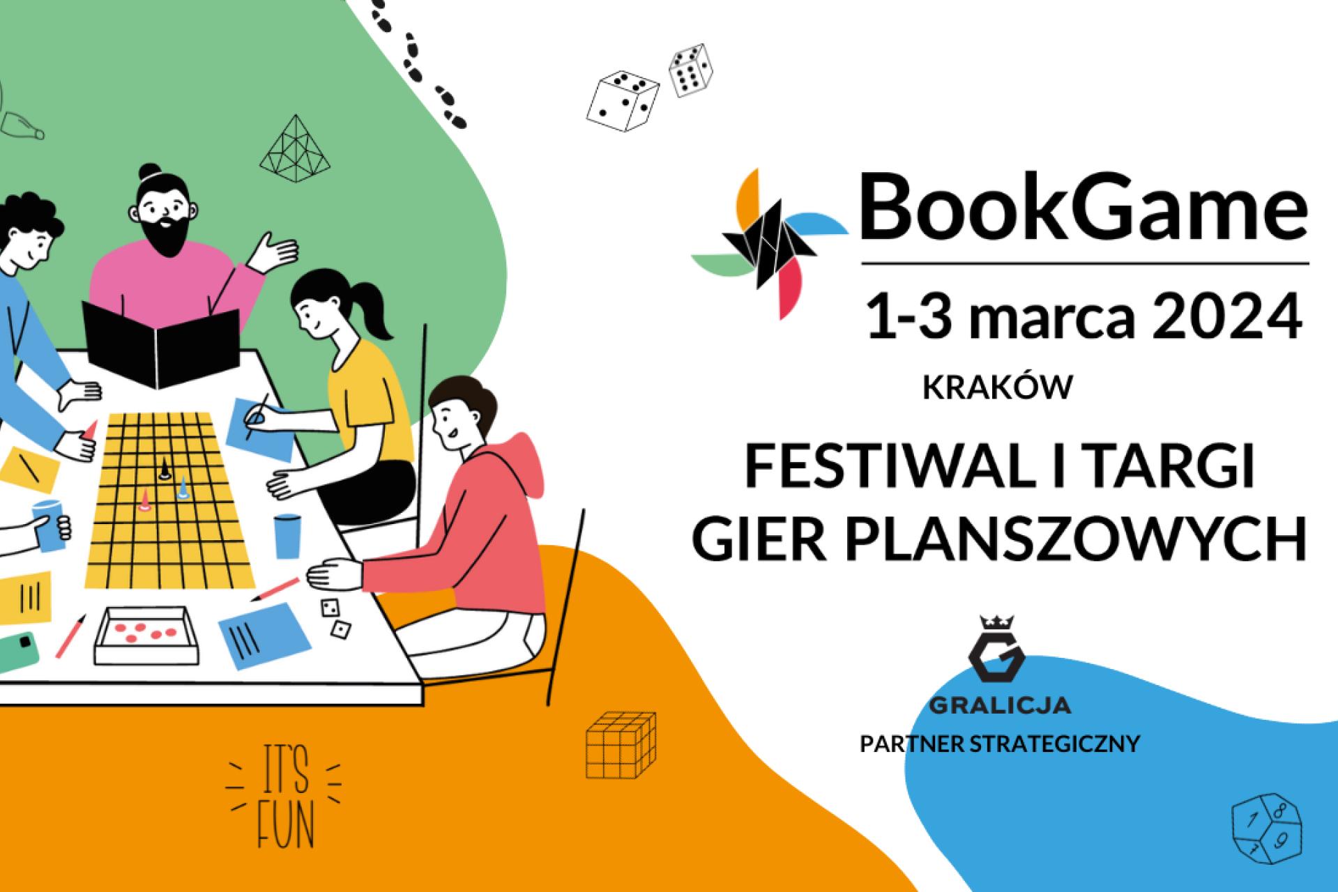 2. edycja Festiwalu i Targów Gier Planszowych BookGame w Krakowie