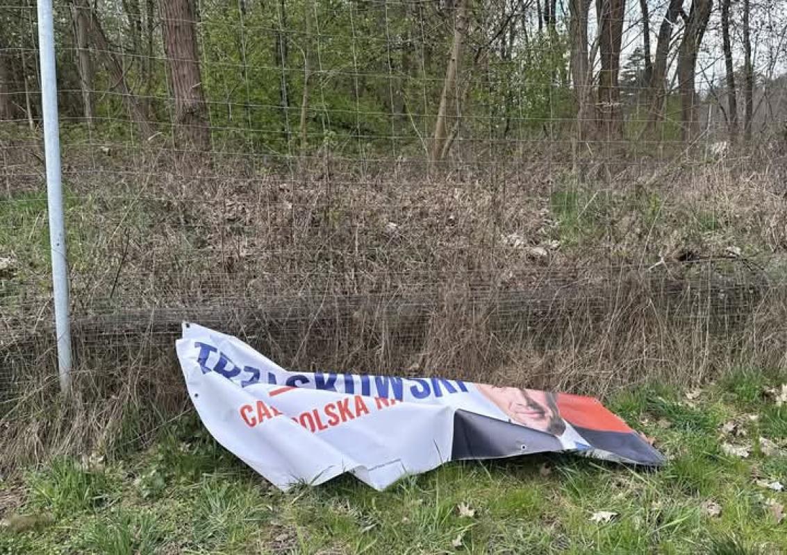 Plakaty wyborcze niszczone na potęgę. Tarnowska policja prowadzi już ...