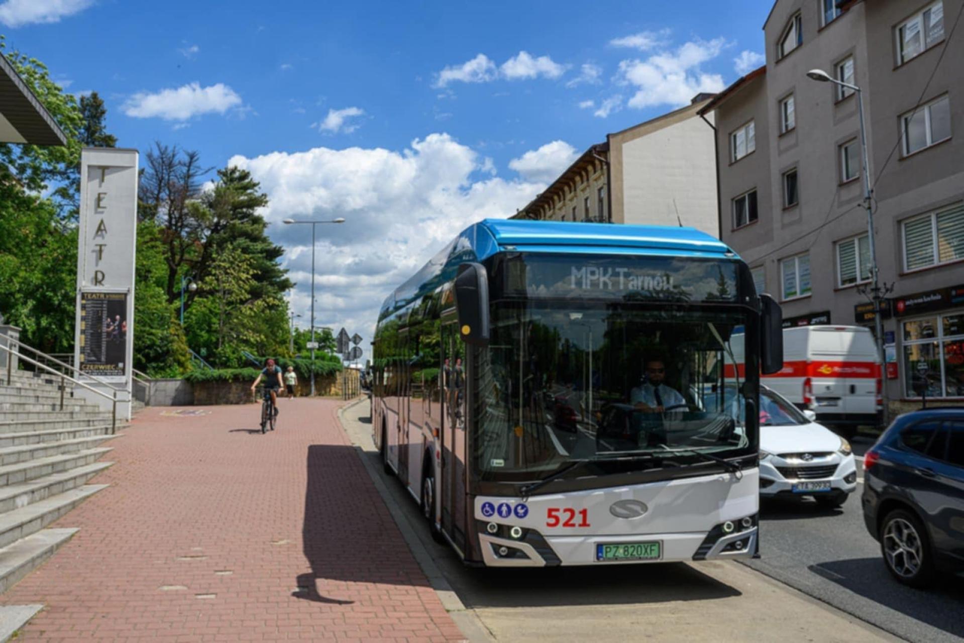 Tarnów przez tydzień będzie testował autobus wodorowy
