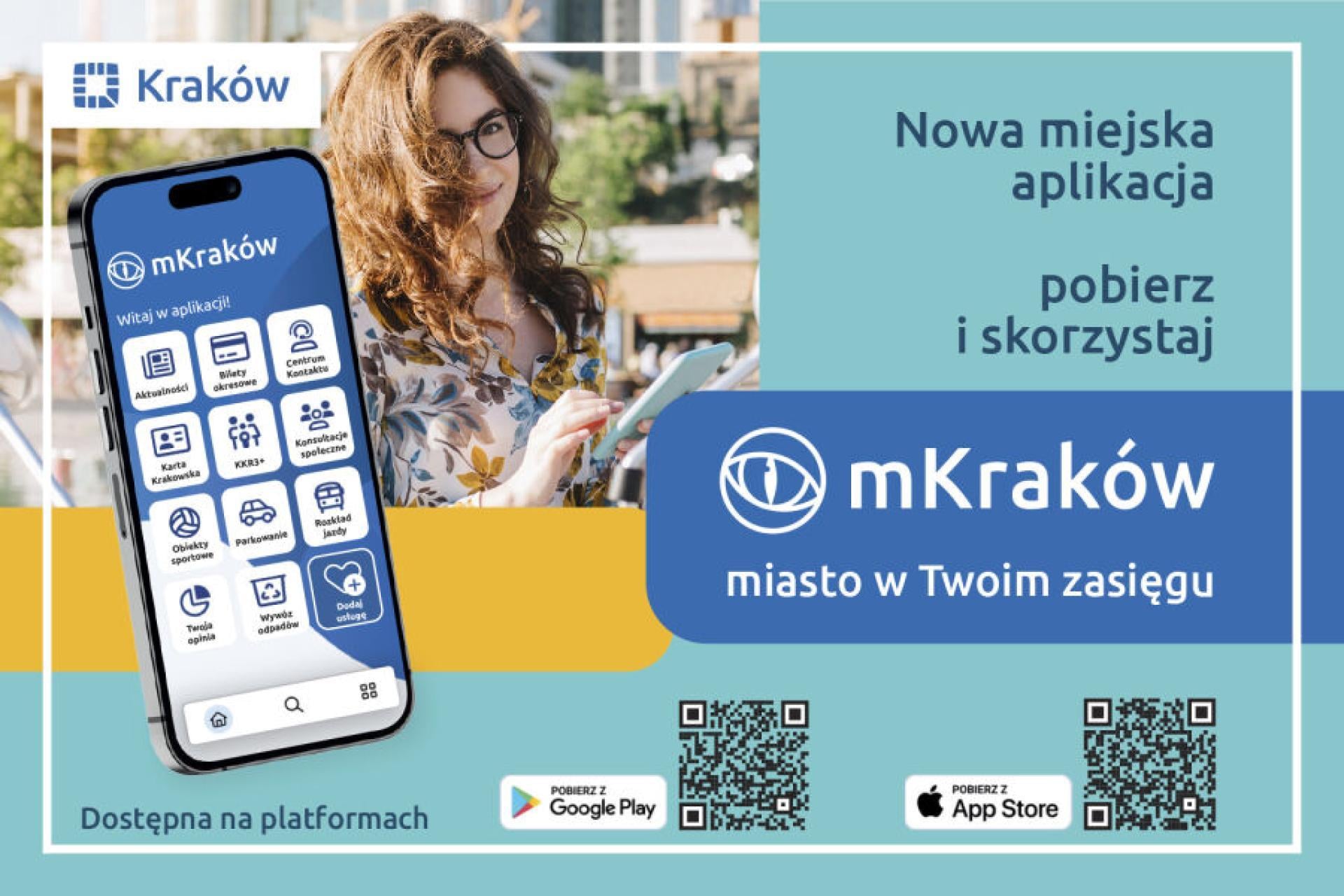 Miasto w telefonie. Aplikacja mKraków z nowymi, ważnymi funkcjami