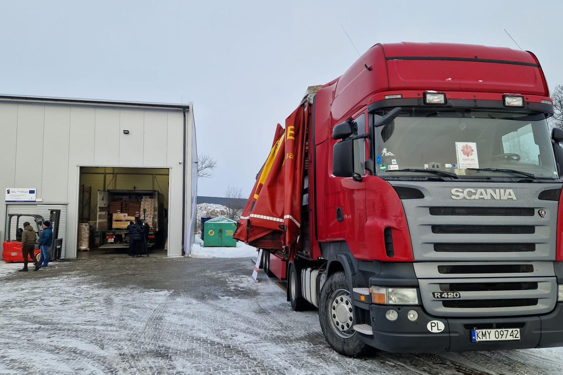 Pomoc dla Ukrainy. Kolejny transport w drodze