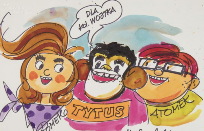 Marka Radia Kraków za marzec dla wystawy "Teraz komiks!" w MNK