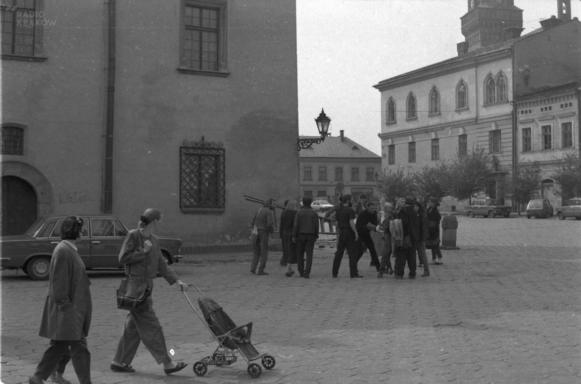 Tarnowski Rynek przed remontem w 1992 roku